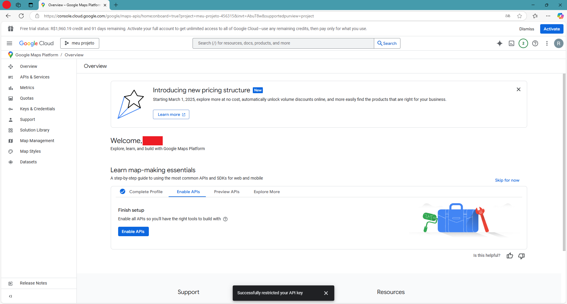 Como obter uma Chave de API do Google Maps – TBN2NET